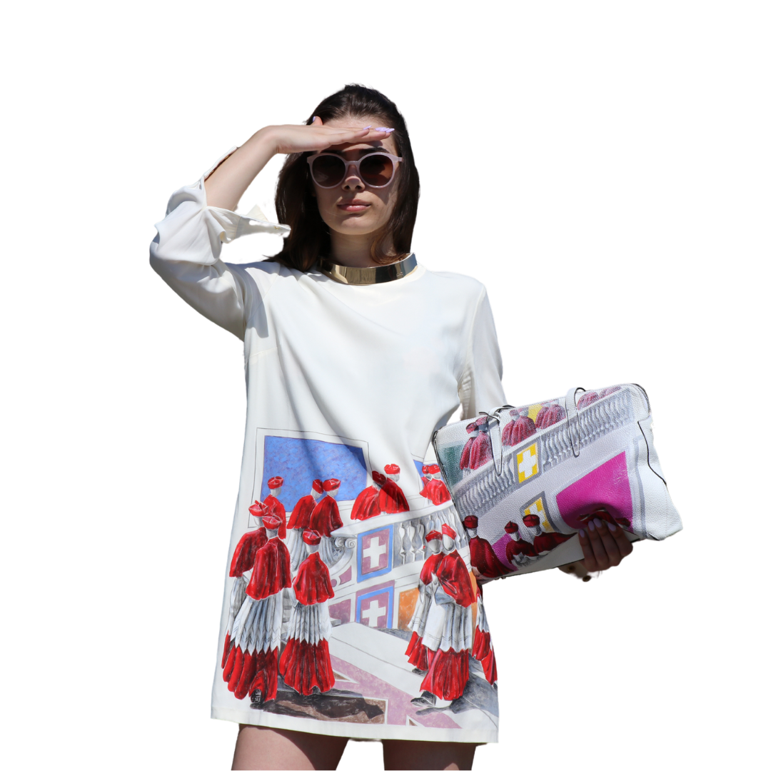 Abiti Vintage Dipinti a Mano – Livia Pertile